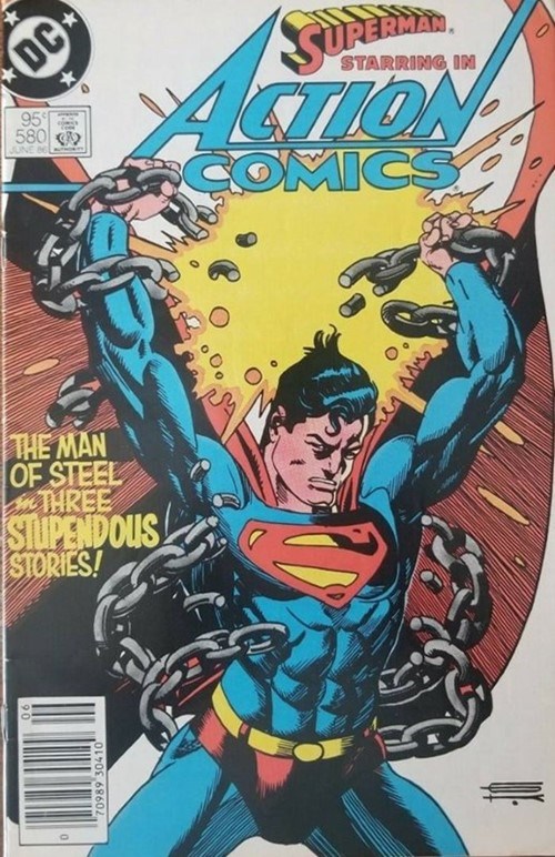 Action Comics #580 Values and Pricing | DC Comics | The Comic Price Guide
