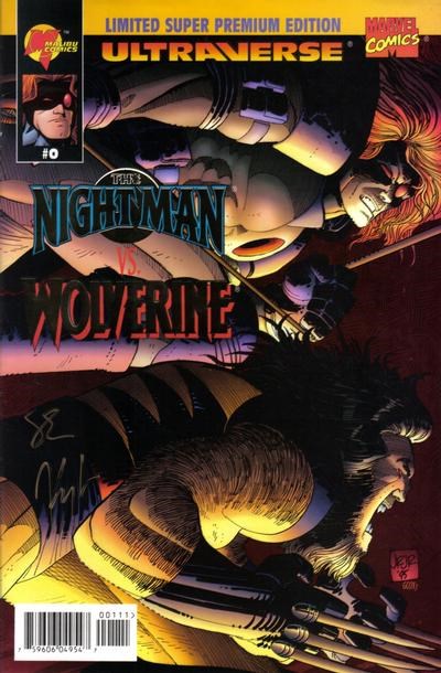 Nightman Vs Wolverine #0 B Values and Pricing | Ultraverse Comics | The ...