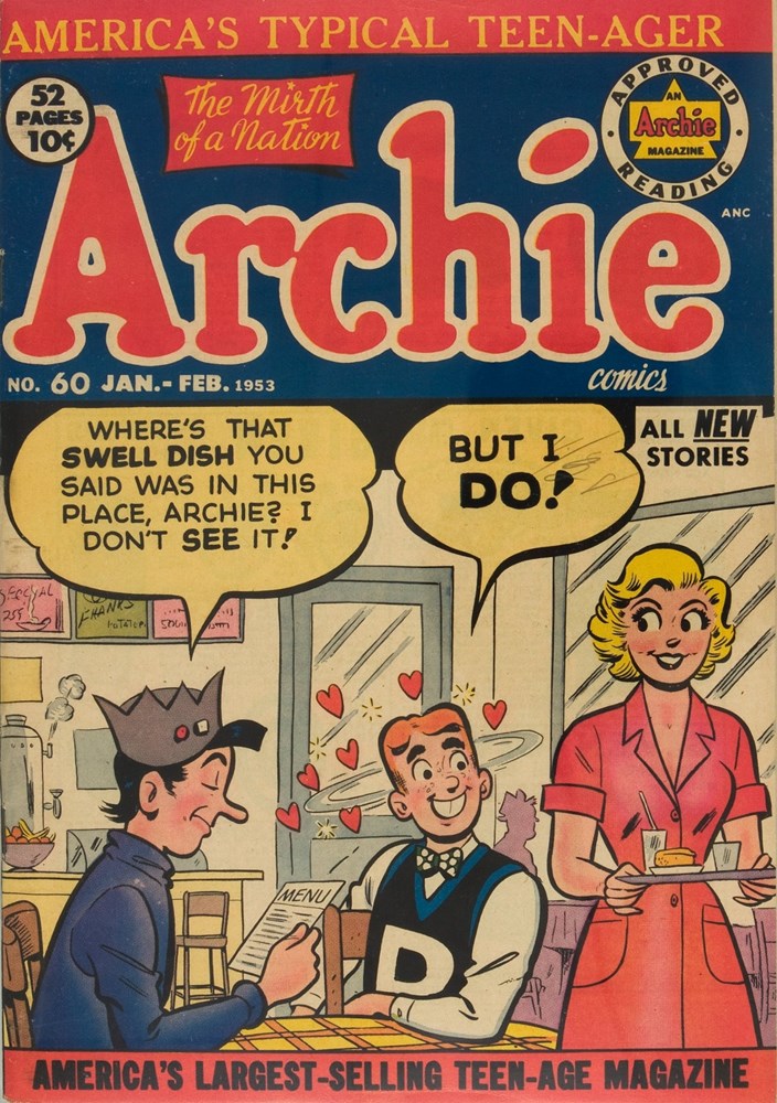 Archie #60 Values and Pricing | Archie Comics | The Comic Price Guide