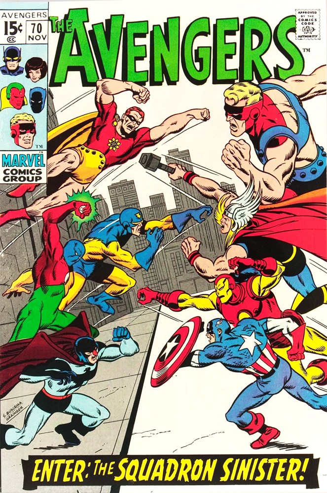 The Avengers #70 Values and Pricing | Marvel Comics | The Comic Price Guide