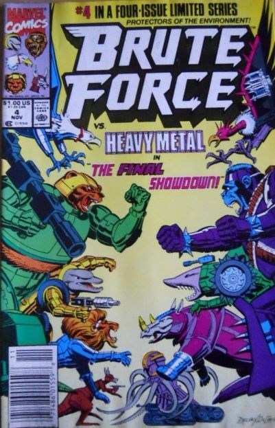 Brute Force #4 Values and Pricing | Marvel Comics | The Comic Price Guide