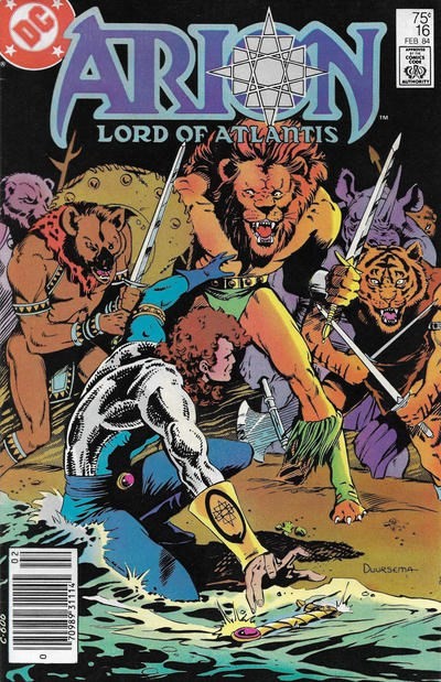 Arion, Lord Of Atlantis #16 Values and Pricing | DC Comics | The Comic ...