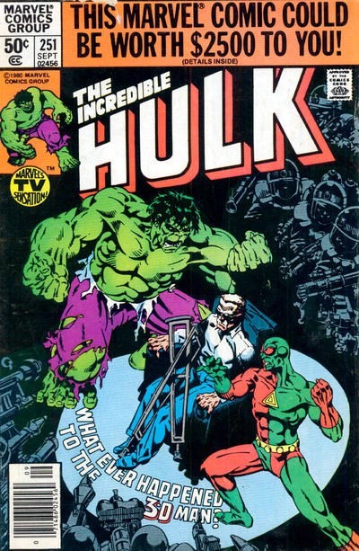 Incredible Hulk #251 B Values and Pricing | Marvel Comics | The Comic ...