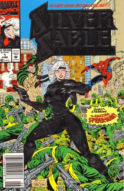 Silver Sable & The Wild Pack #1 B Values and Pricing | Marvel Comics ...